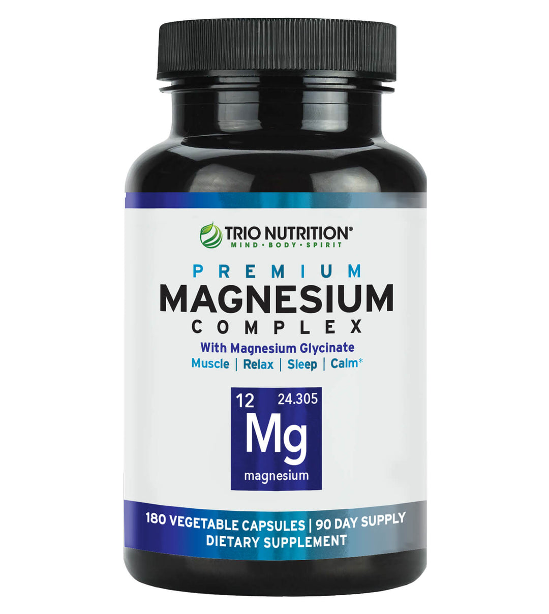 Magnesium Glycinate Supplements: Buy Magnesium Chelate Glycinate – Trio ...